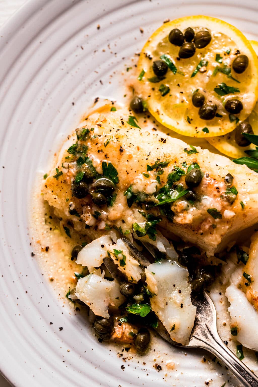 Cod Piccata with Lemon-Butter Caper Sauce (30-Minute Recipe)