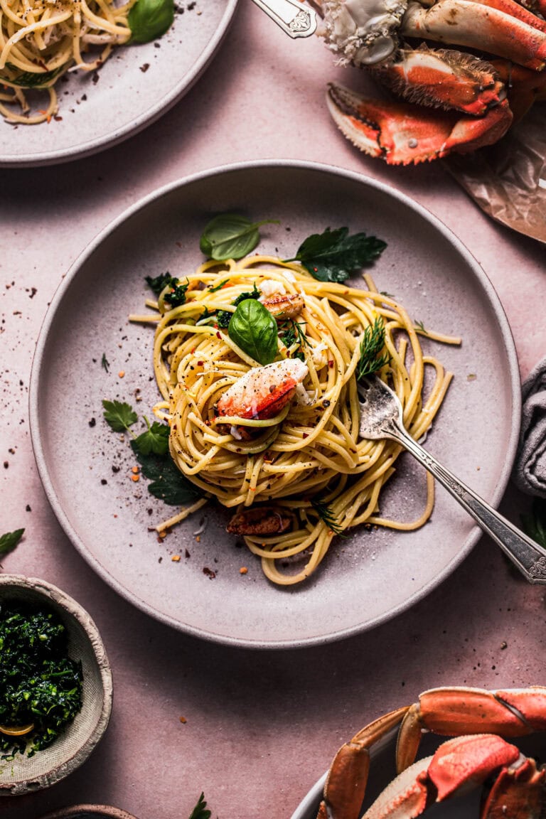 Easy Crab Spaghetti (15-Minute Recipe)