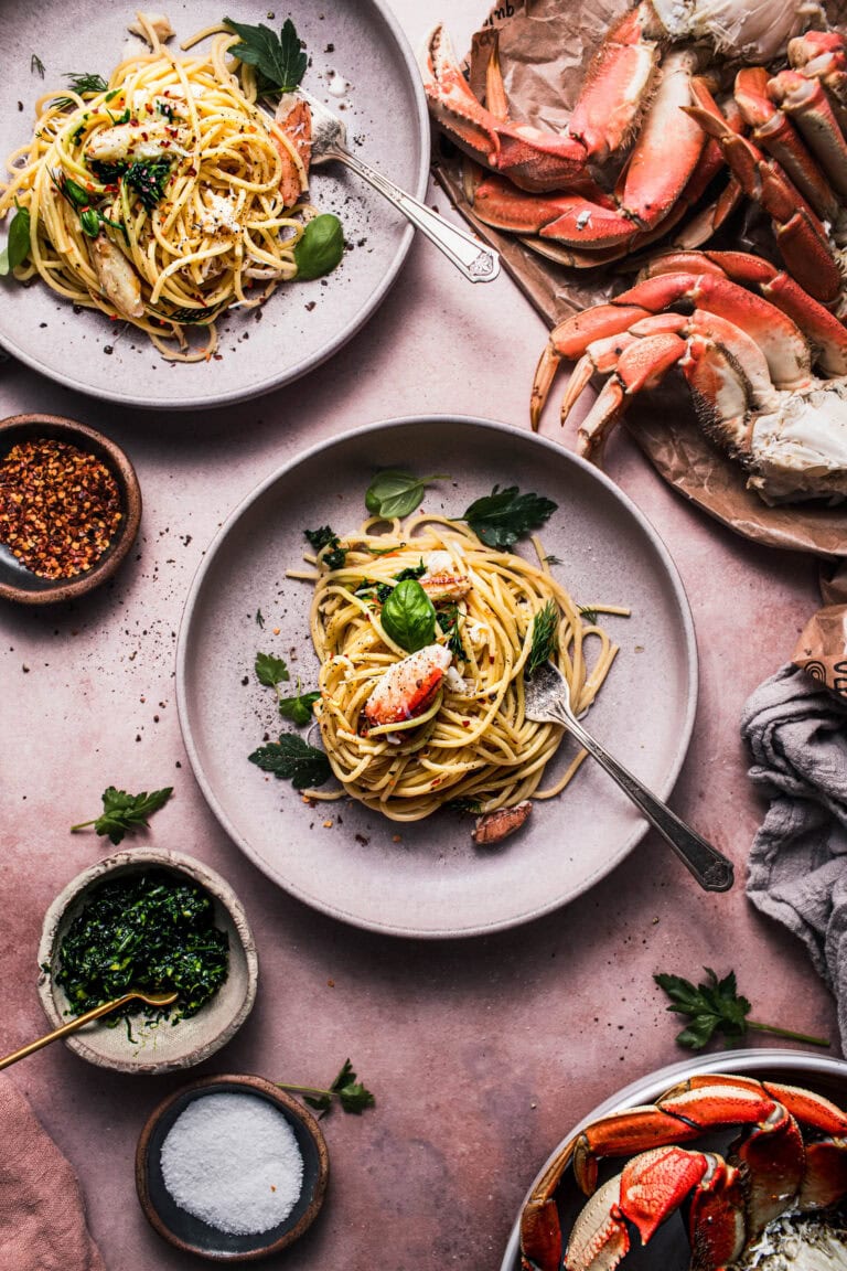 Easy Crab Spaghetti (15-Minute Recipe)