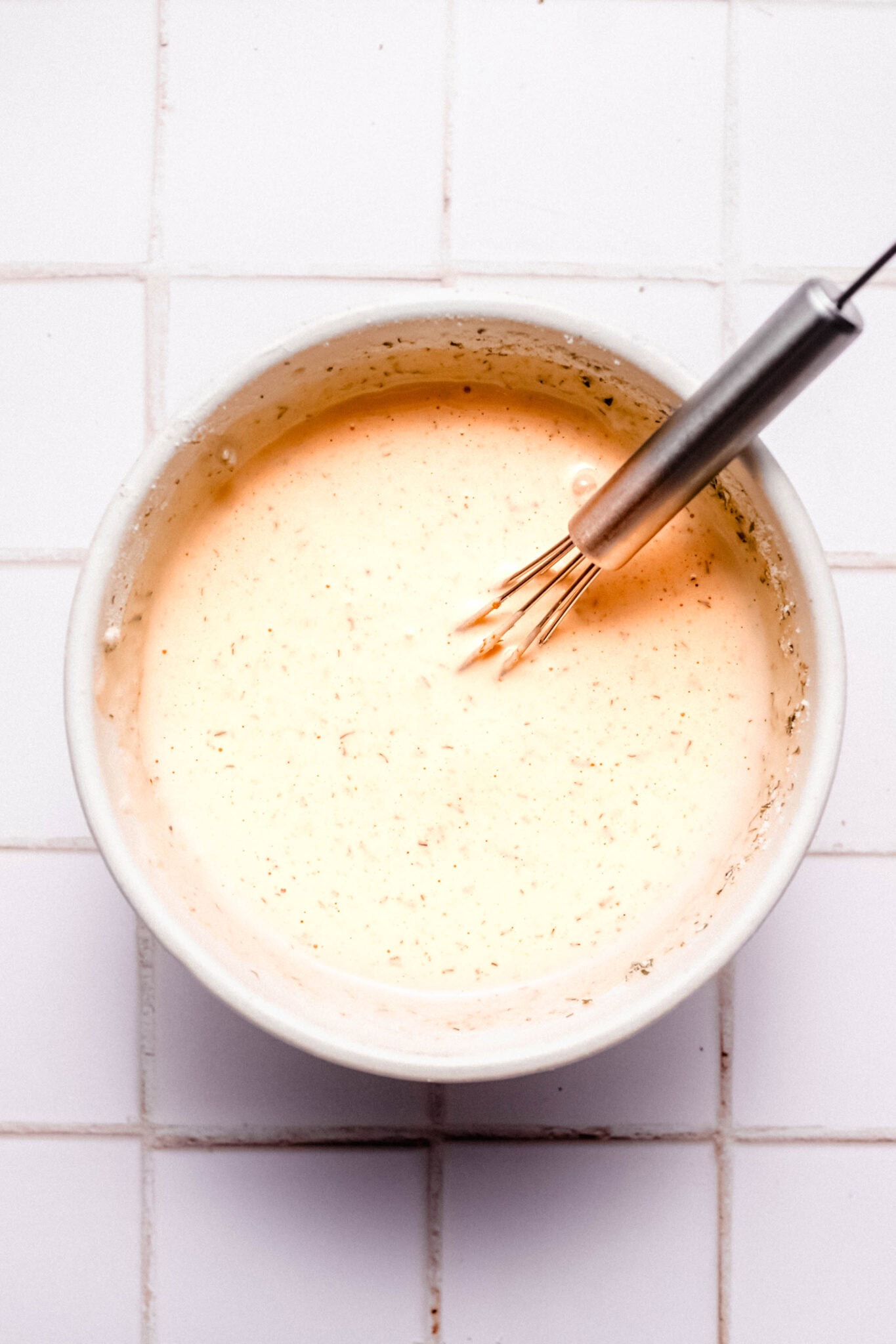 Crispy Smashed Broccoli with Parmesan + Sriracha Ranch