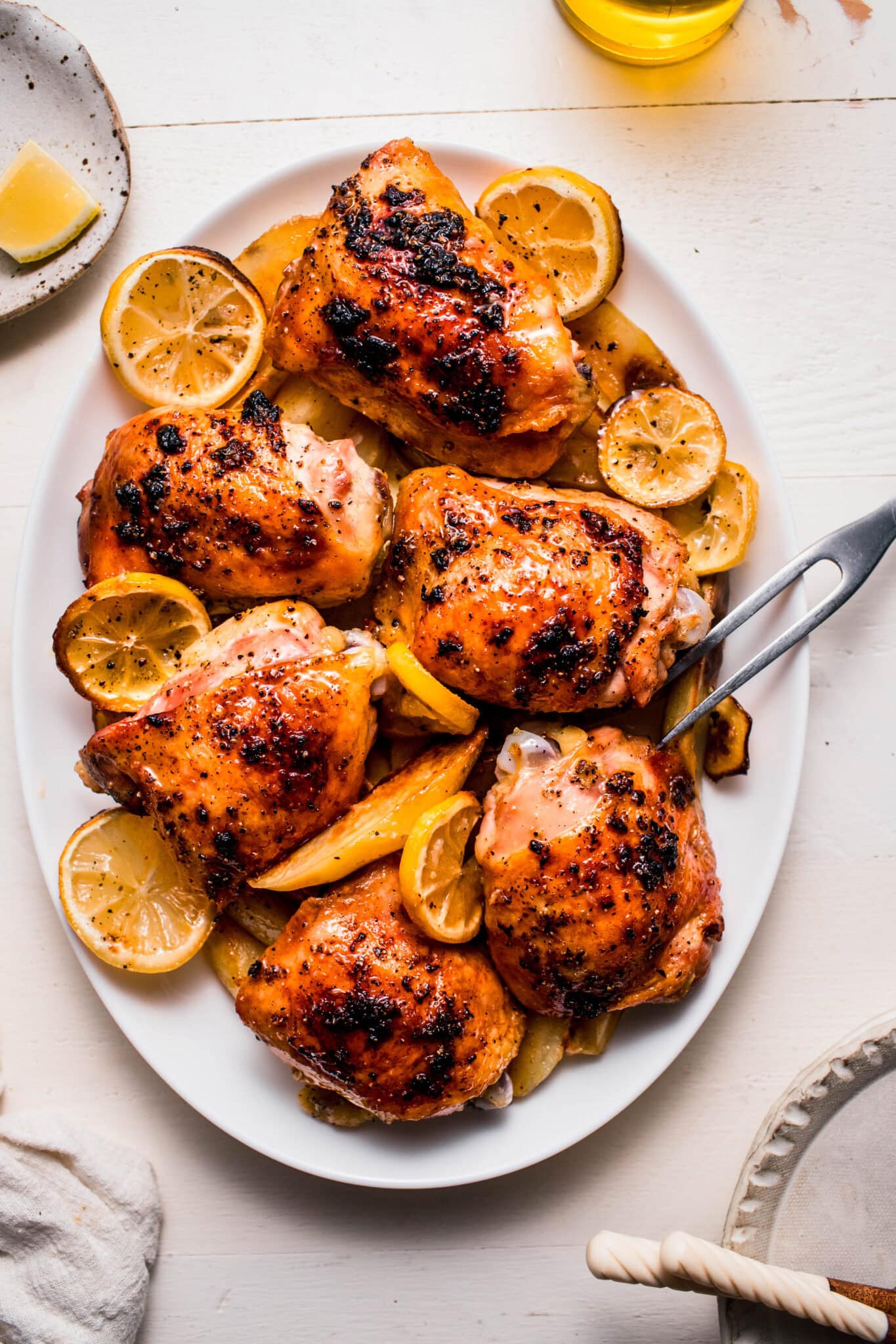 One-Pan Baked Chicken with Potatoes