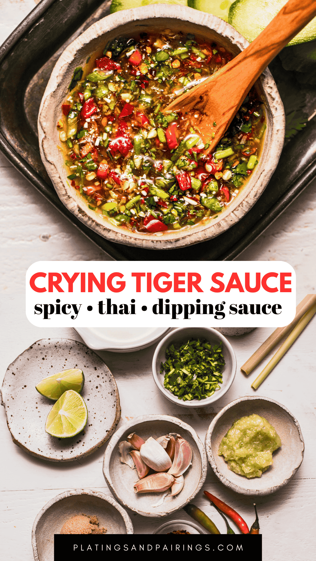 Authentic Crying Tiger Sauce Recipe (Spicy Thai Dipping Sauce)