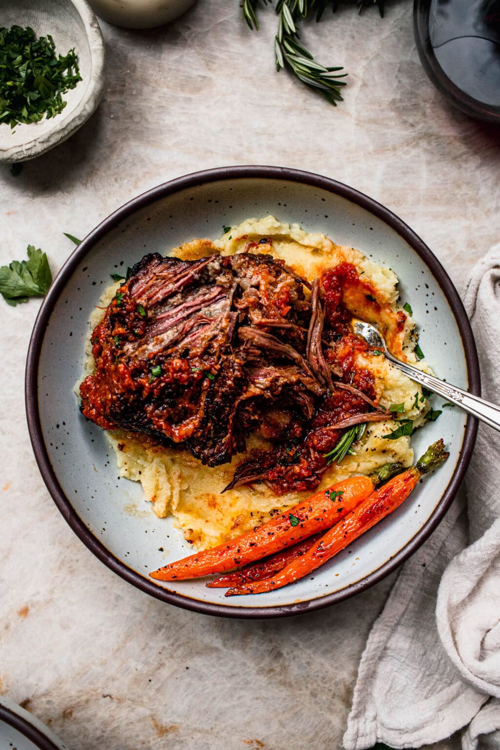 Slow Cooker Short Ribs (Fall-Apart Tender Red Wine Braised)